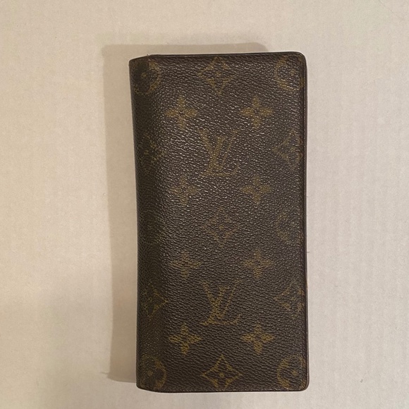 Louis Vuitton | Accessories | Louis Vuitton Checkbooklong Wallet | Poshmark